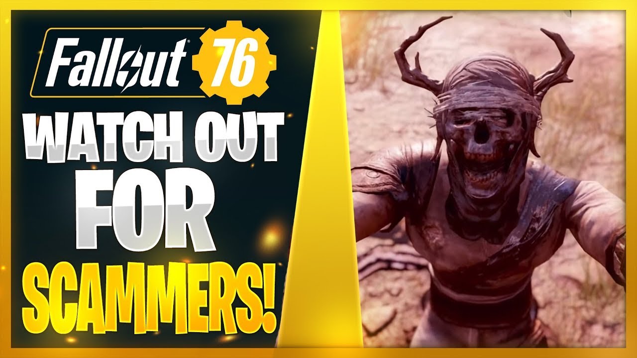 Fallout 76 pvp: hunting scammers + new bait dupe tutorial - YouTube