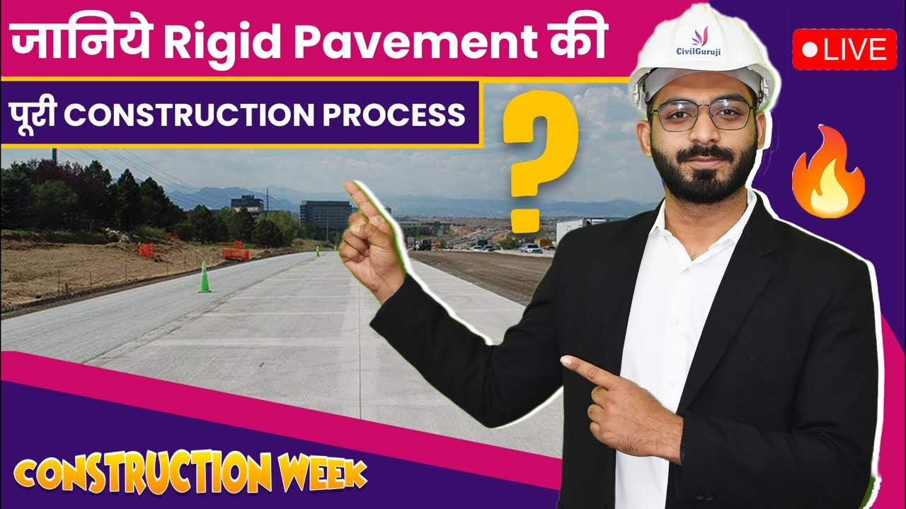 Construction process of Rigid Pavement Layers | Rigid Pavement ...