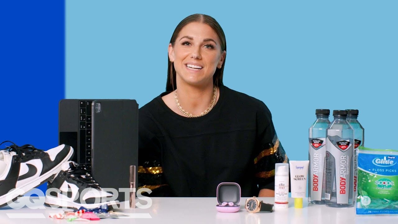 10 Things USWNT's Alex Morgan Can't Live Without | GQ Sports - YouTube
