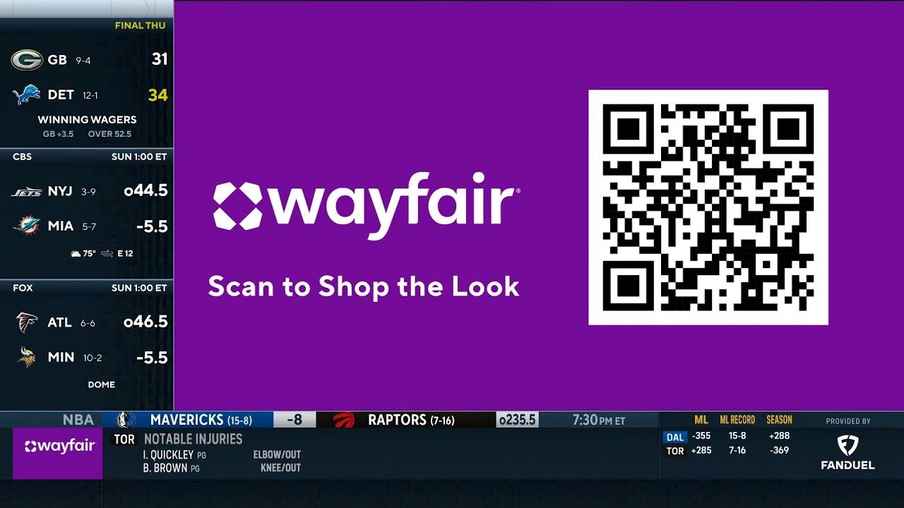 Wayfair QR Code Integration - YouTube