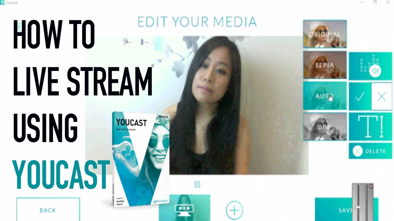 How To Live Stream Using Youcast - YouTube