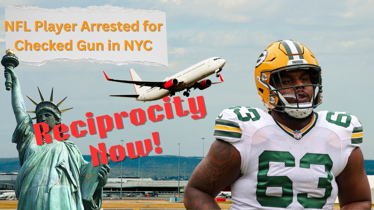 NFL Player Arrested After Traveling with Legal Gun #nyc #gunrights # ...