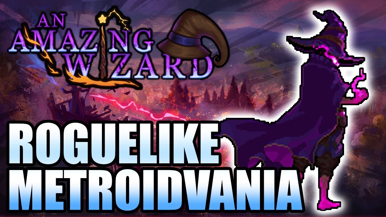 Spell Combining Fast Paced 2-D Roguelike! | An Amazing Wizard - YouTube