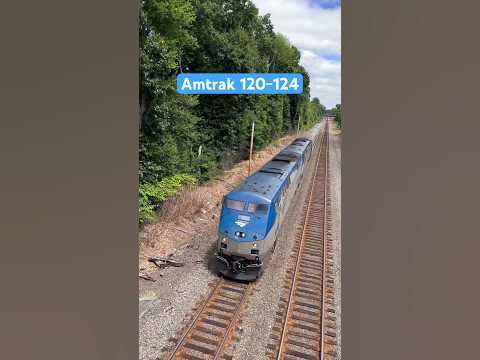 Amtrak 449 with 120-124 - YouTube