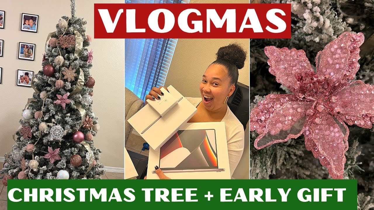 VLOGMAS 2022 DAY1 | DECORATE FOR THE HOLIDAYS + BUYING MYSELF A EARLY ...