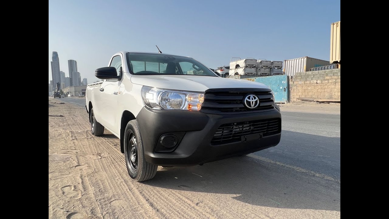 TOYOTA HILUX PICK UP SINGLE CABIN 2WD PETROL ENGINE 2.7L - YouTube