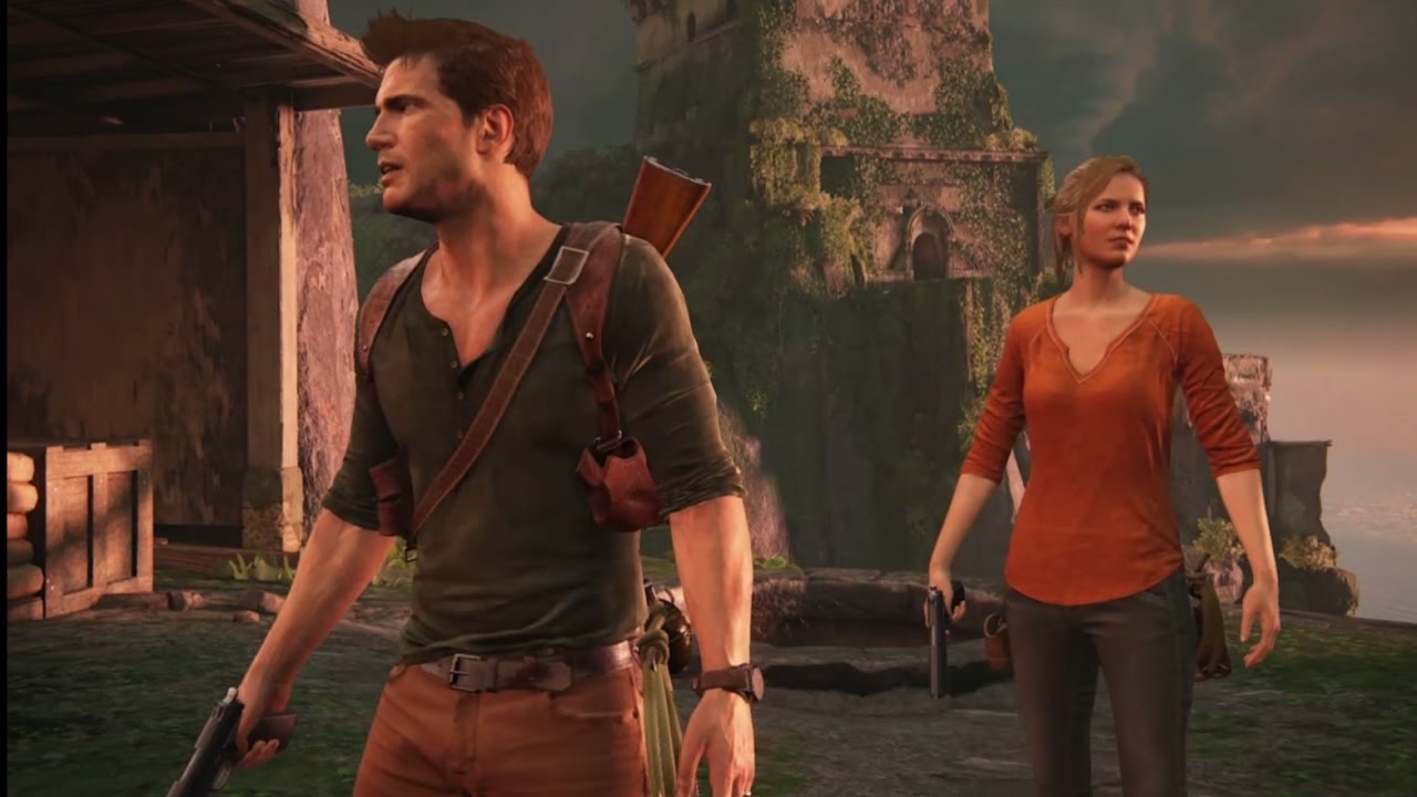UNCHARTED 4 SUPERVIVENCIA NATHAN DRAKE Y ELENA FISHER EN ACCIÓN ...