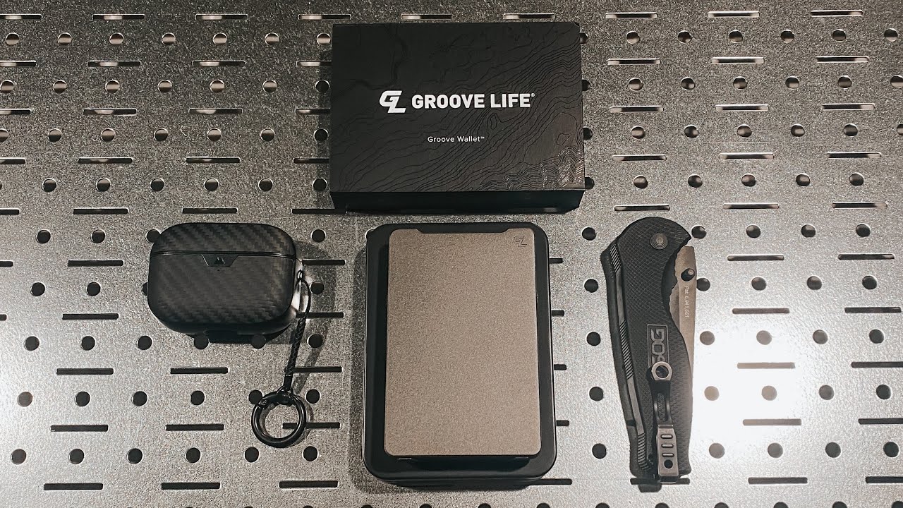 Groove Wallet Unboxing & Overview | Minimalist EDC and MTB Carry Wallet ...