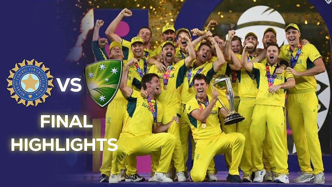 India Vs Australia Final Highlights || IND vs AUS Final World Cup 2023 ...