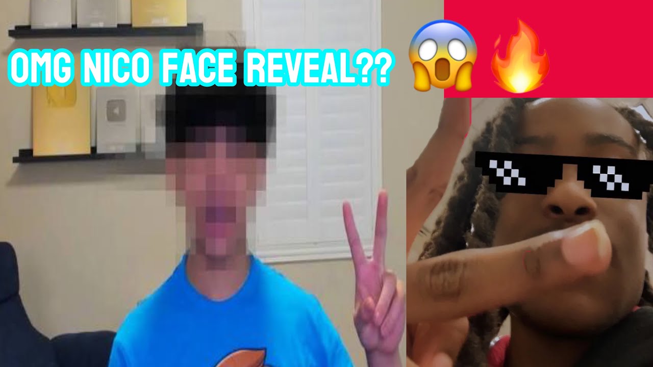 I Reacted to NICO FACE REVEAL!! 🎊😱🎉@nicopolo - YouTube