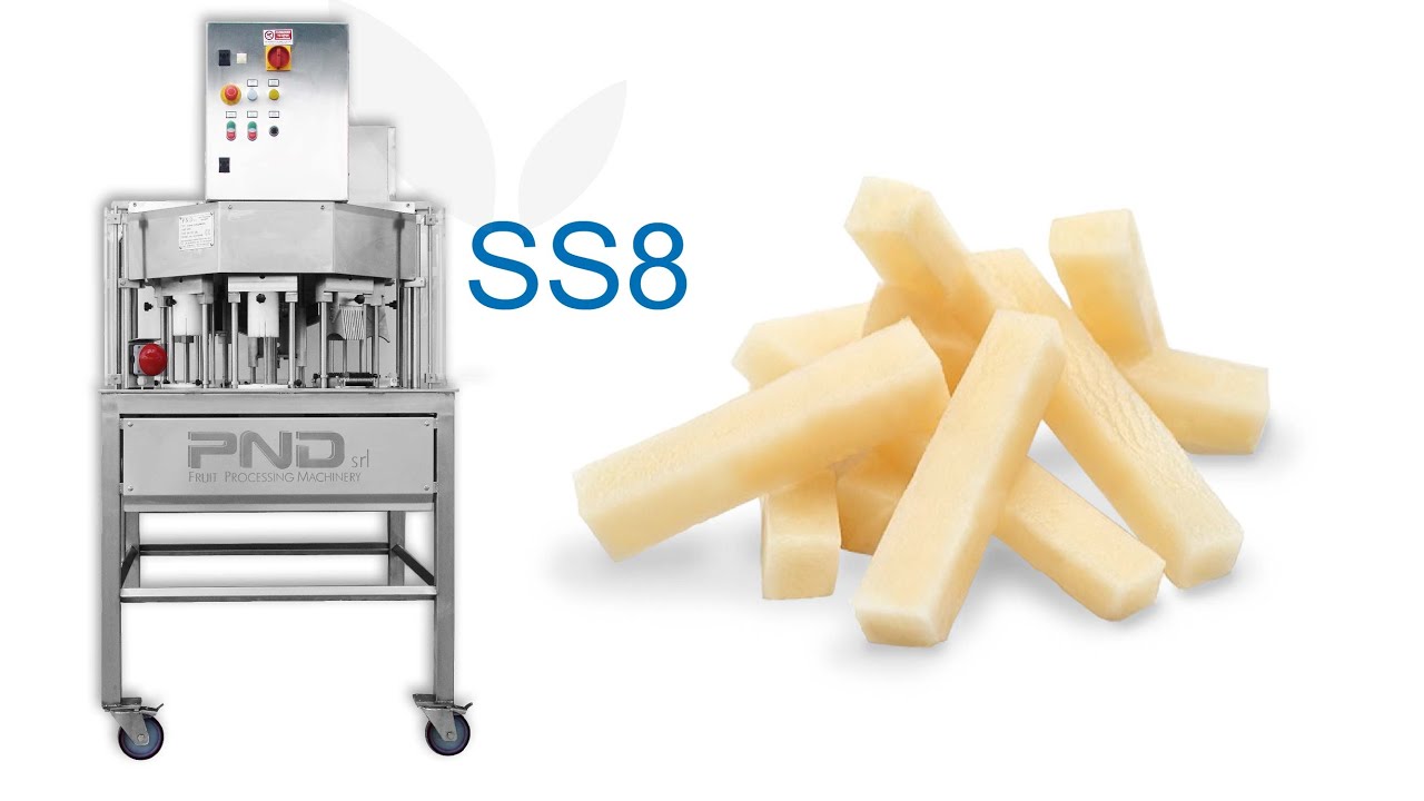 Ss8 Potato Cutting In Sticks Wedges And Slices Youtube