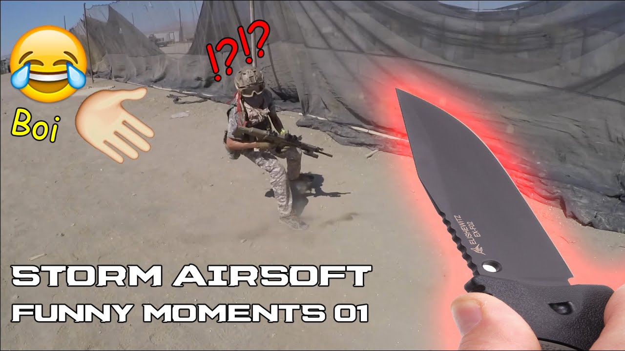 "Hi there, FRIEND!" Storm Airsoft - Funny Moments 01 - YouTube