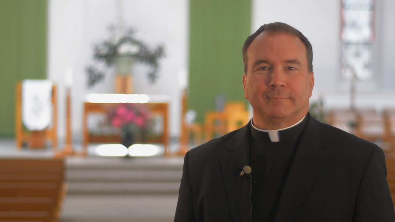 Fr. Talbot "Welcome to St. Mary of the Lake Parish". - YouTube