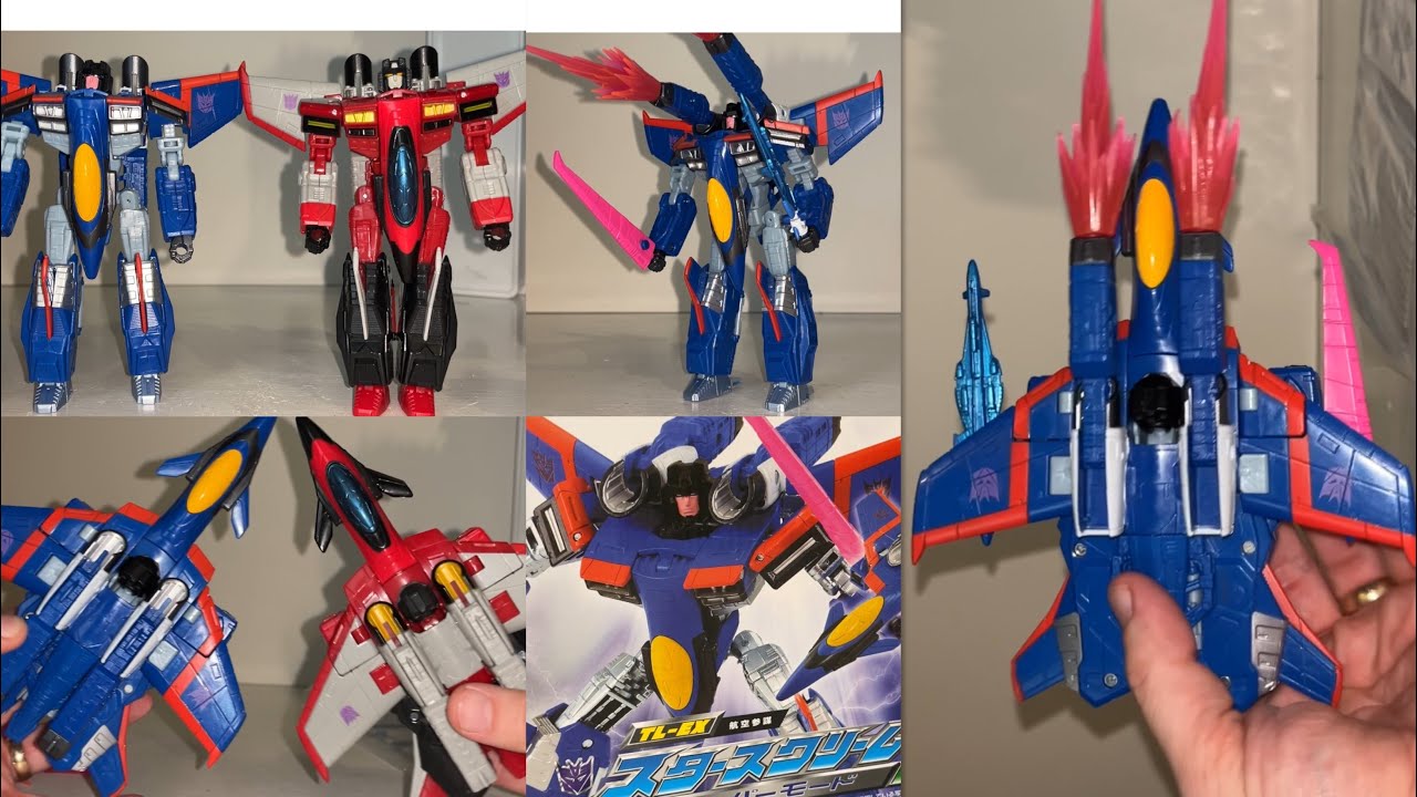 Transformers takara super mode starscream review. Japanese exclusive ...