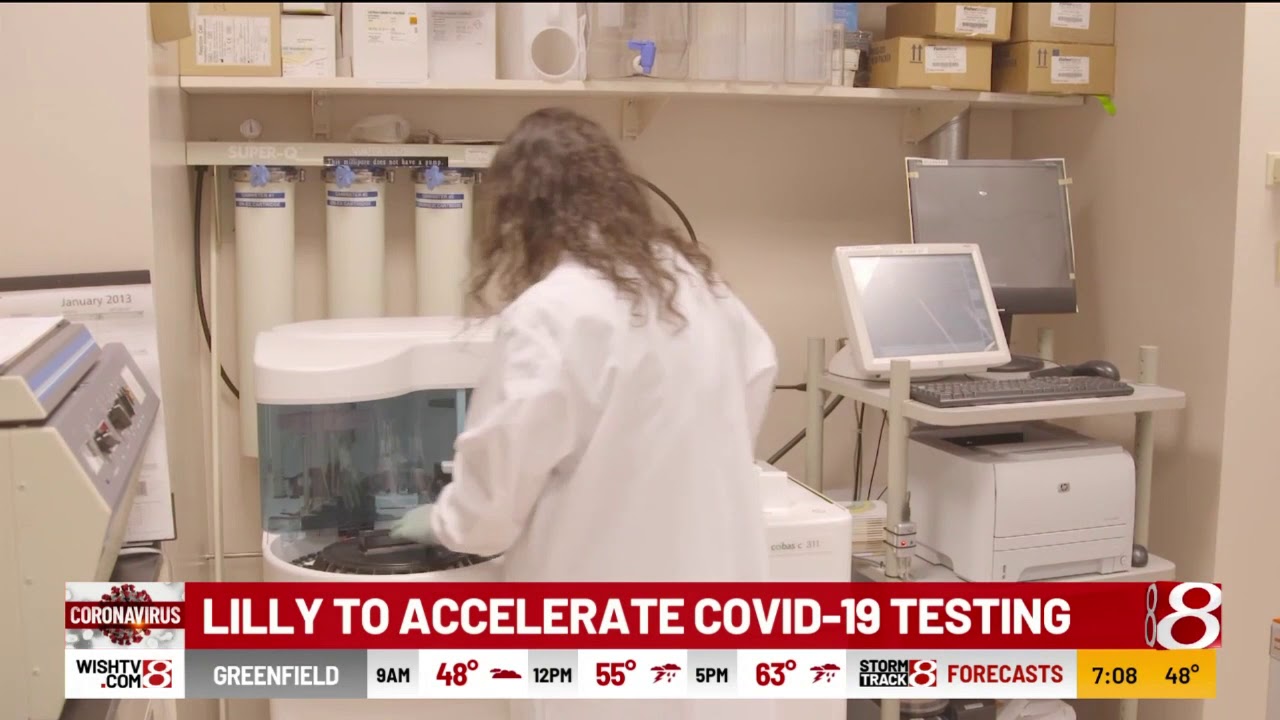 Eli Lilly labs to help Indiana speed up coronavirus testing - YouTube