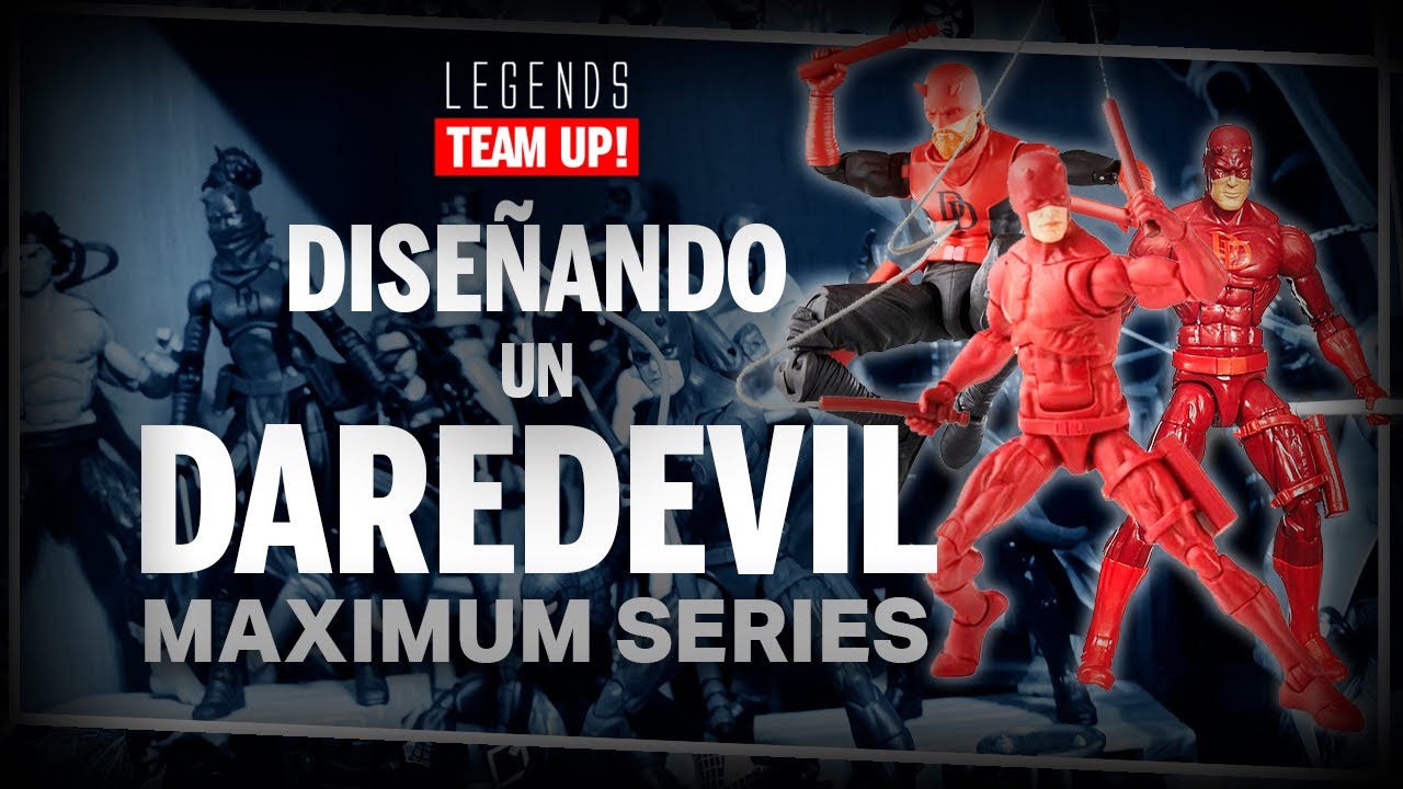 ¿Cómos sería una MARVEL LEGENDS de DAREDEVIL MAXIMUM SERIES? - YouTube