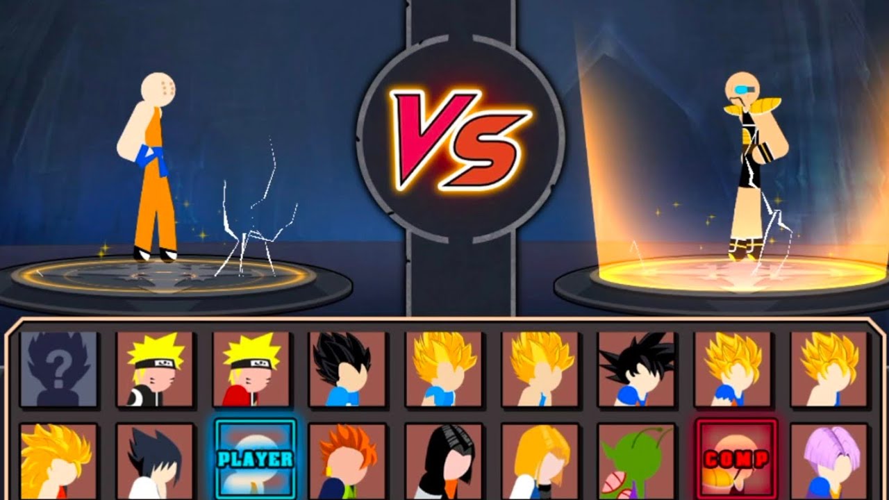Krilling VS Nappa - Stickman - YouTube
