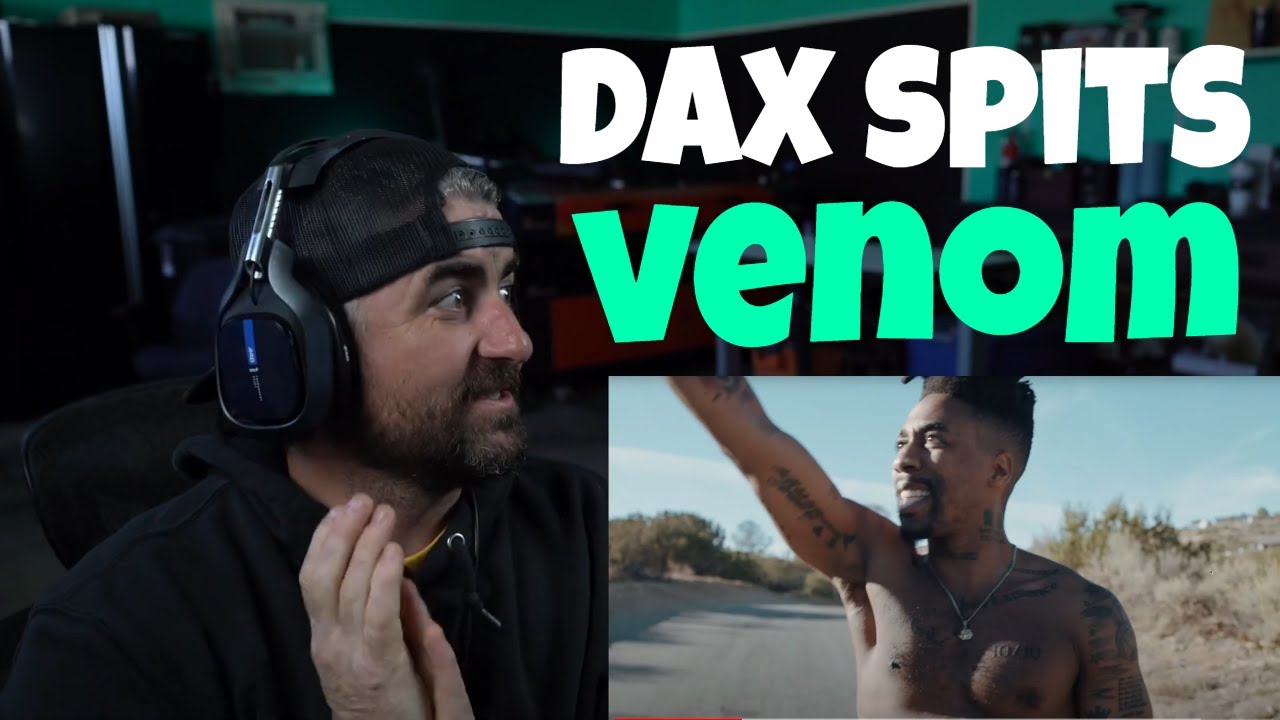 Dax - Venom "Eminem Remix" (Rock Artist Reaction) - YouTube
