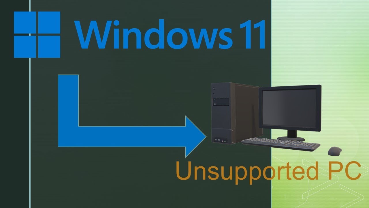 Windows 11 Build 22000.100 on Unsupported PC - YouTube