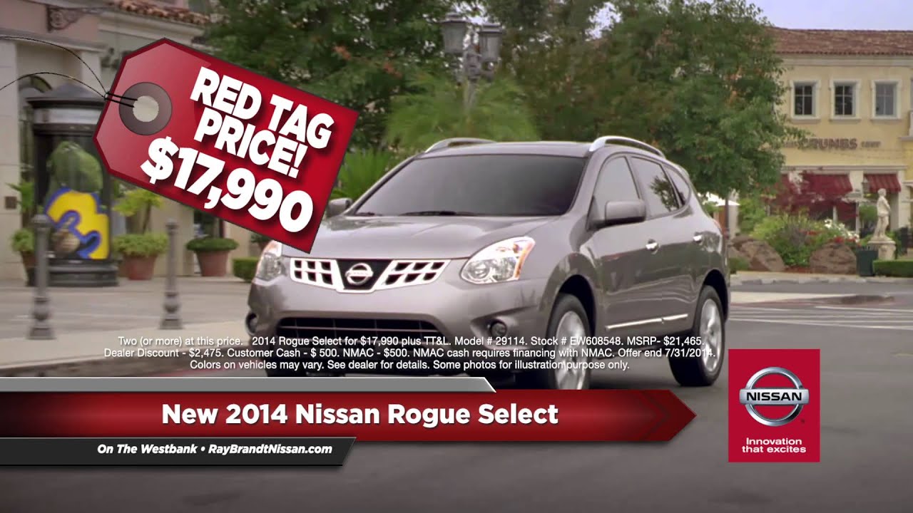 Ray Brandt Nissan's Biggest Red Tag Sale EVER! - YouTube