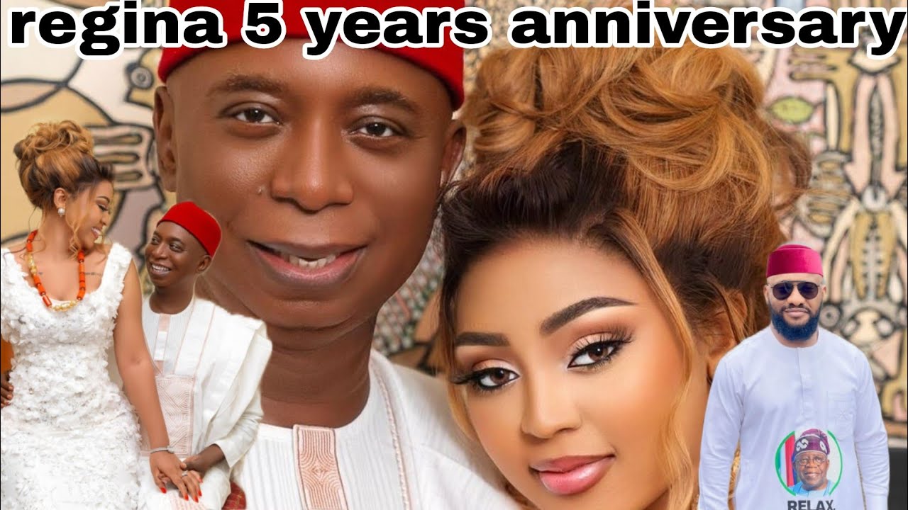 REGINA DANIEL CELEBRATE FIVE YEAR WEDDING ANNIVERSARY , AS YUL EDOCHIE ...
