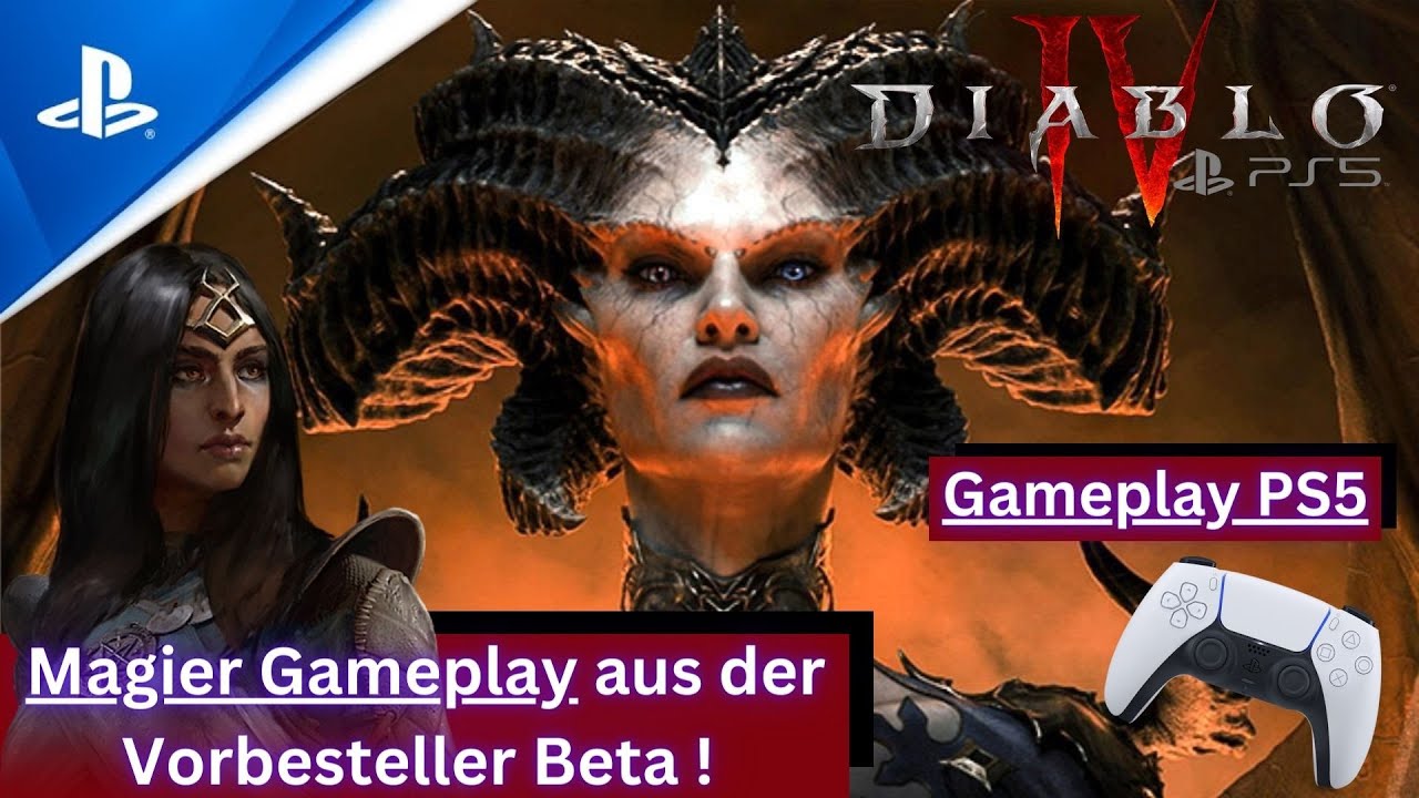 Diablo IV ( PS5 Gameplay ) || Gameplay aus der Vorbesteller Beta - Part ...