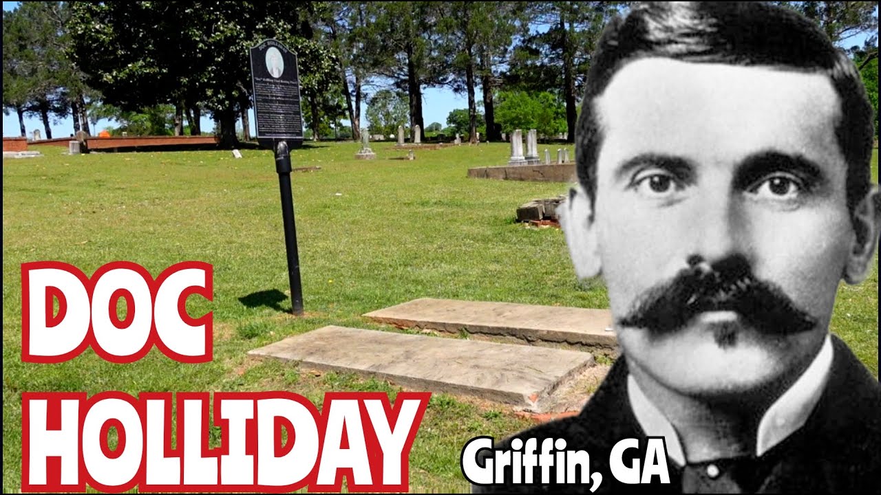 REAL Grave of DOC HOLLIDAY? Famed Gunfighter | Griffin, GA - YouTube