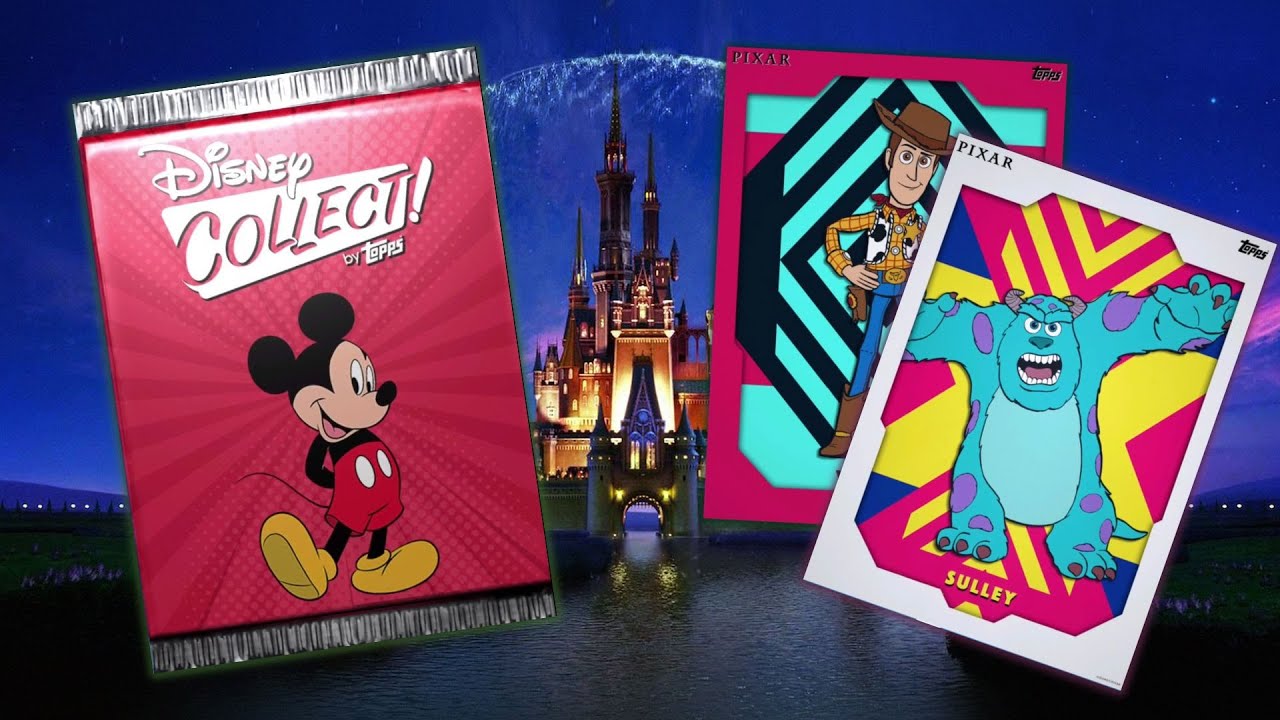 Pixar Bright Future Collection - Topps Disney Collect Pack Opening ...