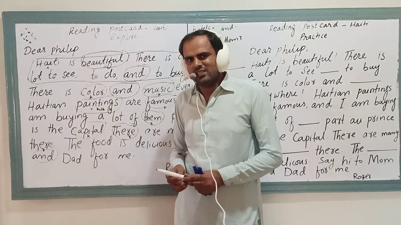 Reading:Postcard-Haiti Explore - YouTube