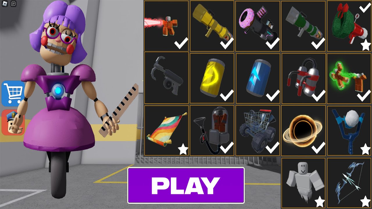 BARRY'S PRISON RUN! ANTI TRON Use All Items & All Morphs Unlocked ...