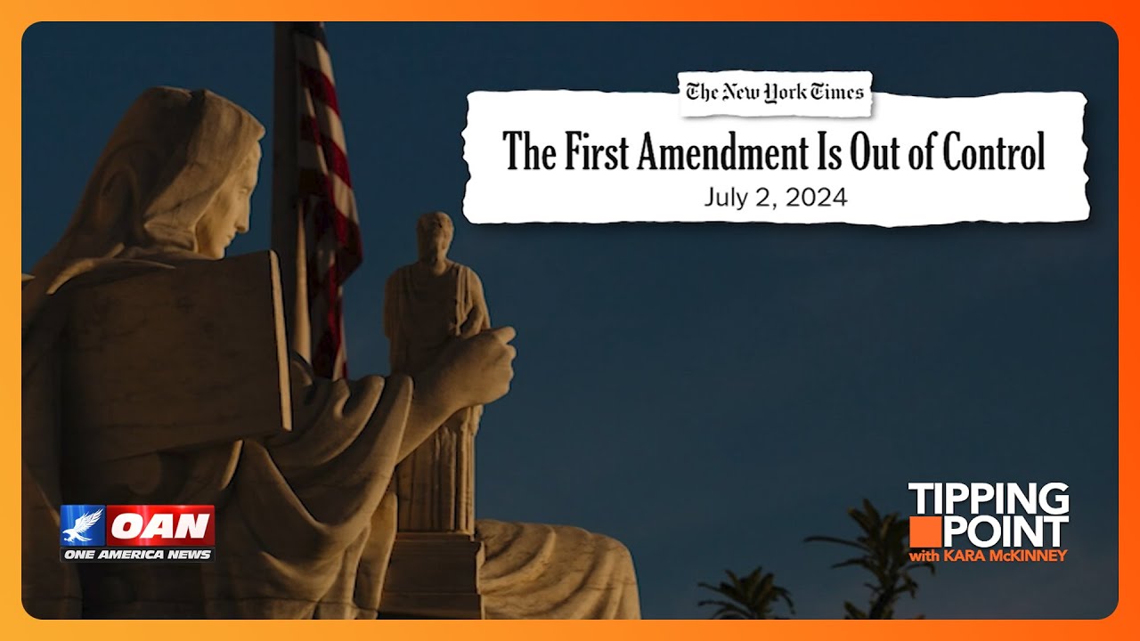 NYT Op-Ed: The First Amendment Is Out Of Control | TIPPING POINT 🟧 ...