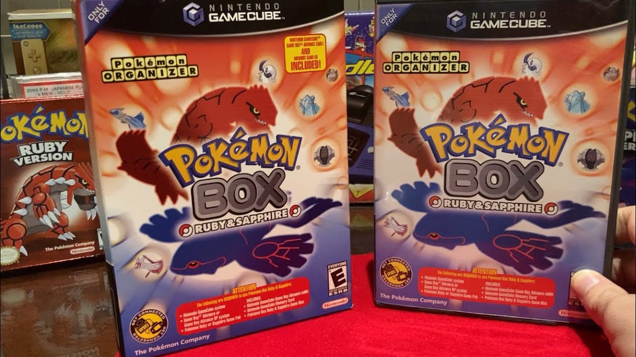 Pokémon Box Ruby and Sapphire Big Box Unboxing! - YouTube