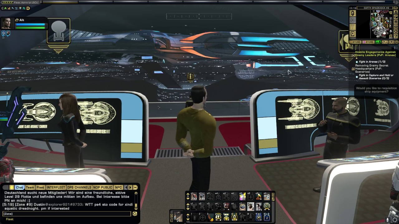 STAR TREK ONLINE - APU Cruiser Unboxed 72k (056 minutes) - YouTube