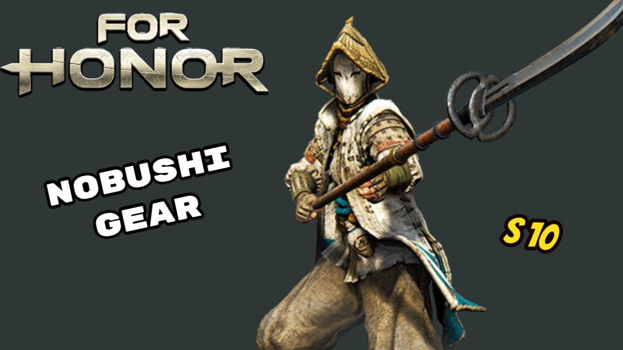 All Nobushi gear/weapons (year 4 season 1) - For Honor - YouTube