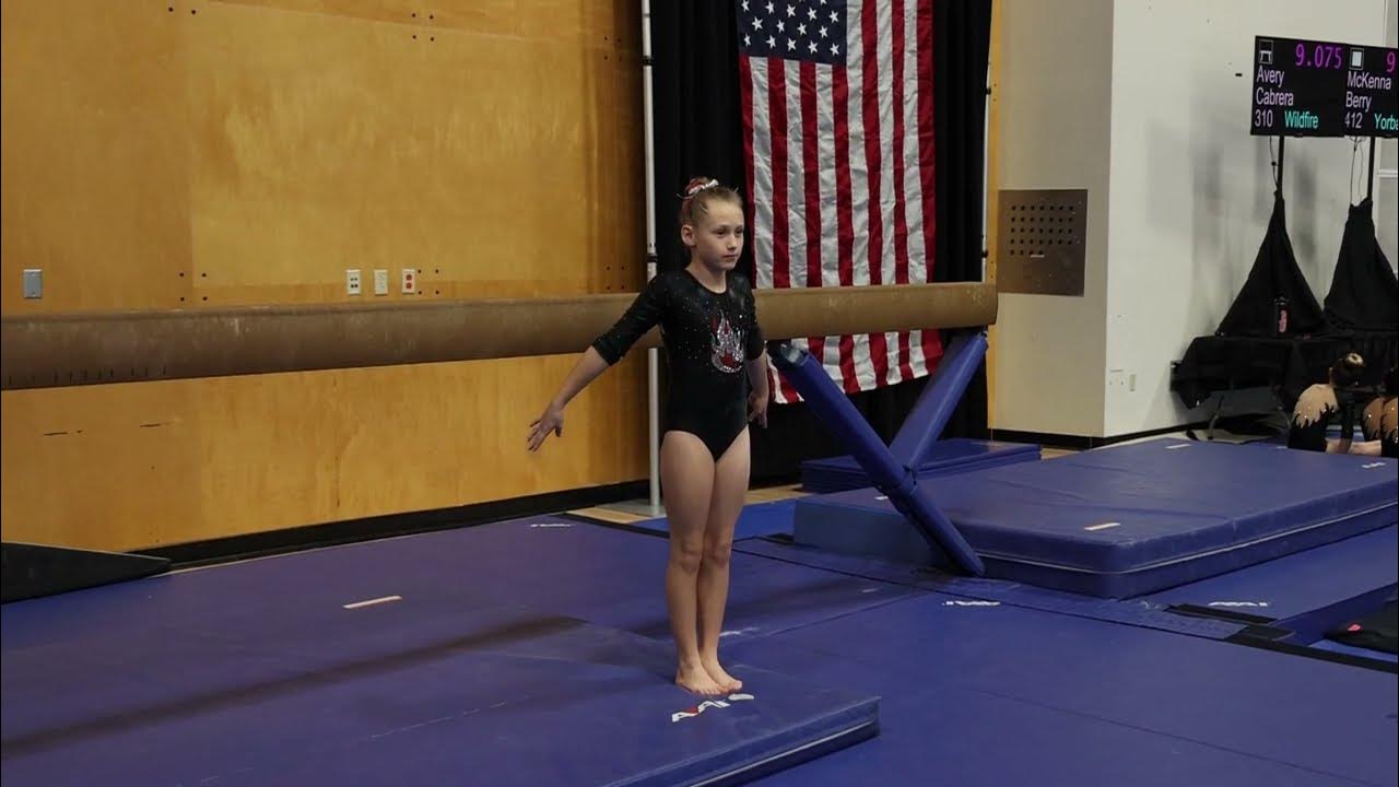 Zlata Chorna Beam Good Vibes Classic 2024 Wildfire Gymnast Level 3