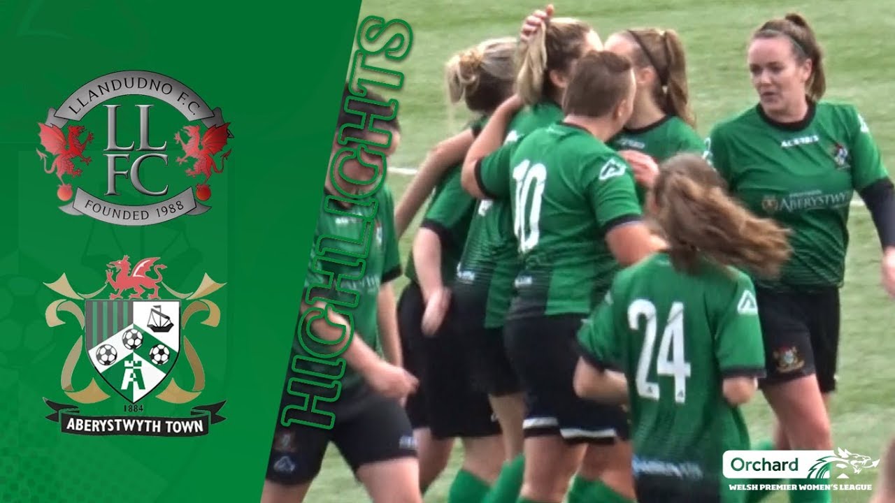 HIGHLIGHTS | Llandudno 1-1 Aberystwyth Town Ladies - Welsh Premier ...