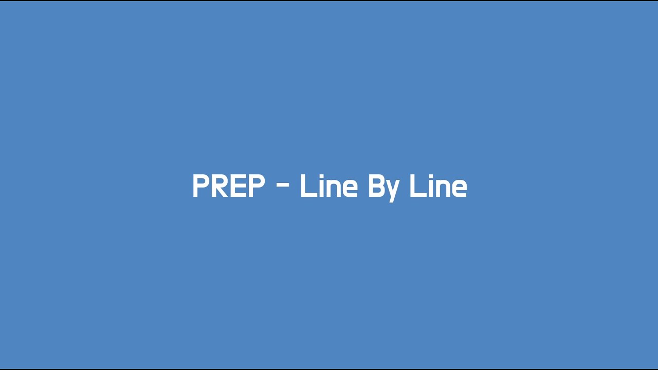 PREP - Line By Line Lyrics [가사/해석] - YouTube
