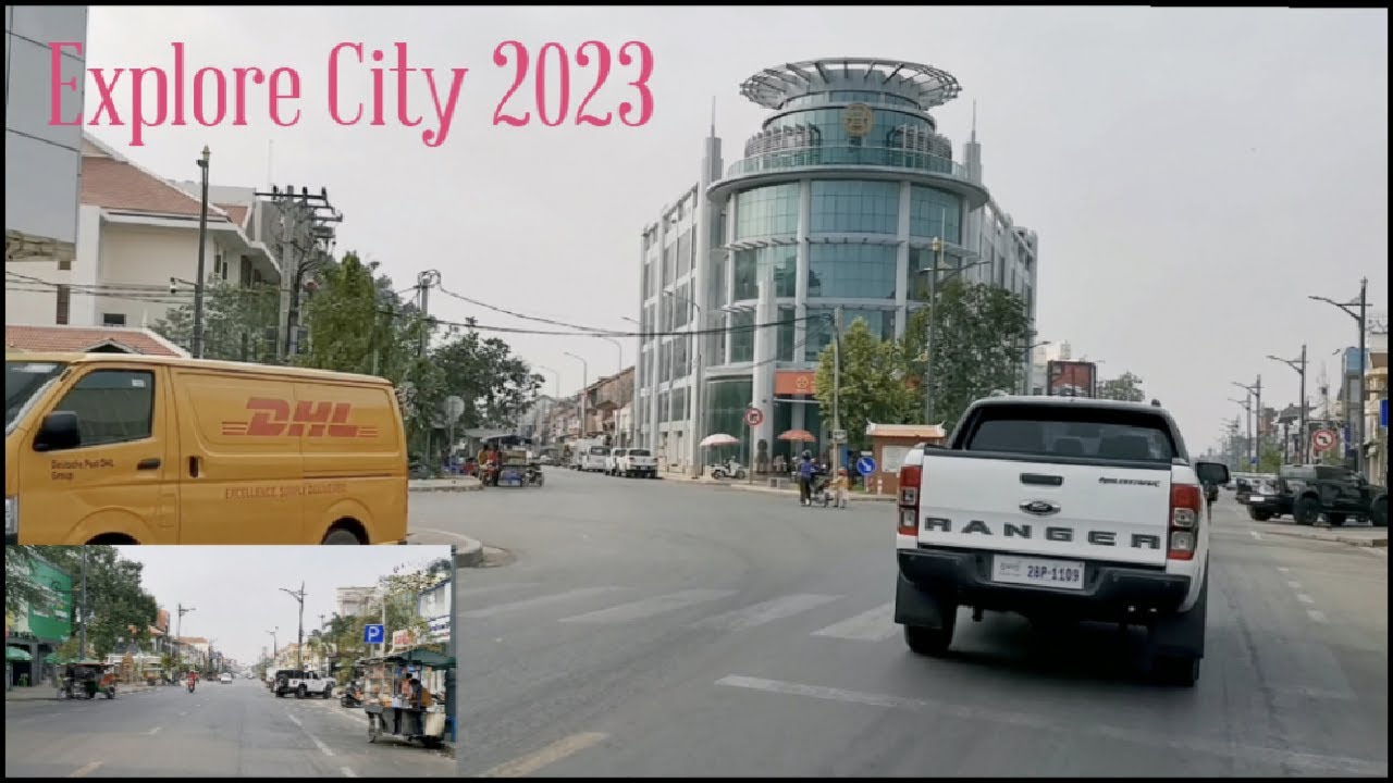 Siem Reap 2023, Sivutha Road View Explore City with Phirom Walker 2023 - YouTube