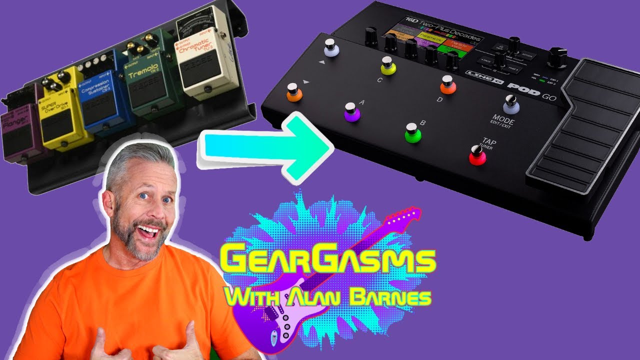 How Close Are Some of the POD Go Pedals to the Real Thing? - YouTube
