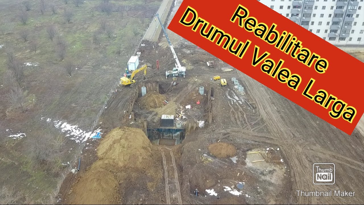[02 FEB 2024] Reabilitare Drumul Valea Larga. Acvatot. - YouTube