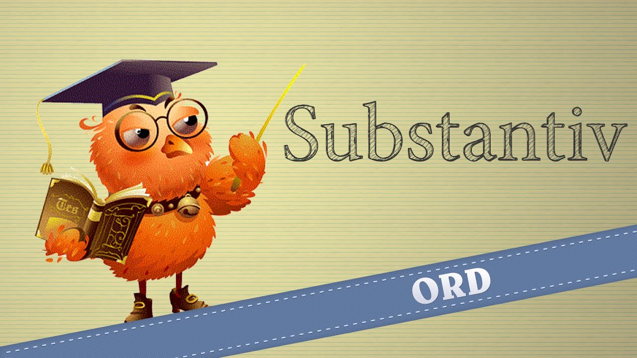 Ord (Substantiv) - YouTube