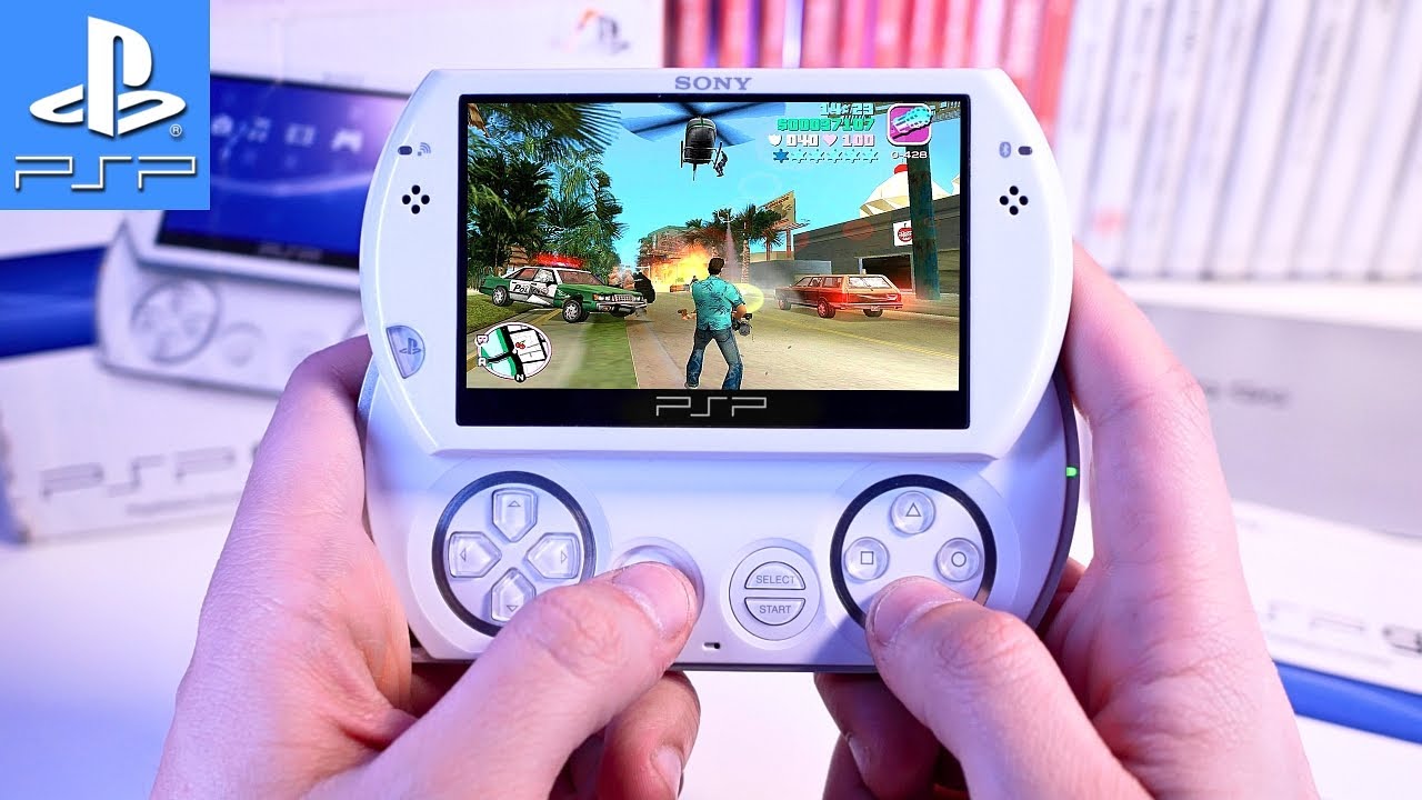 GTA: Vice City Stories Sony PSP GO GAMEPLAY - YouTube
