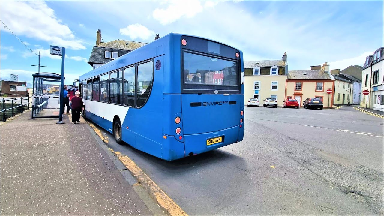 Millport Motors Alexander Dennis Envrio 300 - YouTube