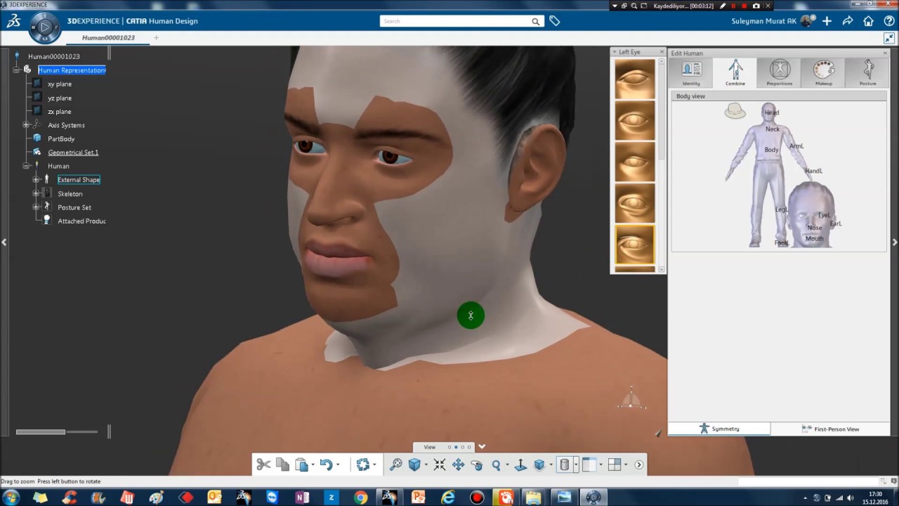 Human Desing in Catia 3DExperience :) - YouTube