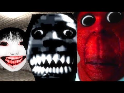 Angry Munci Nextbots and Big Obunga Nextbot Family Gmod! Garry's Mod ...