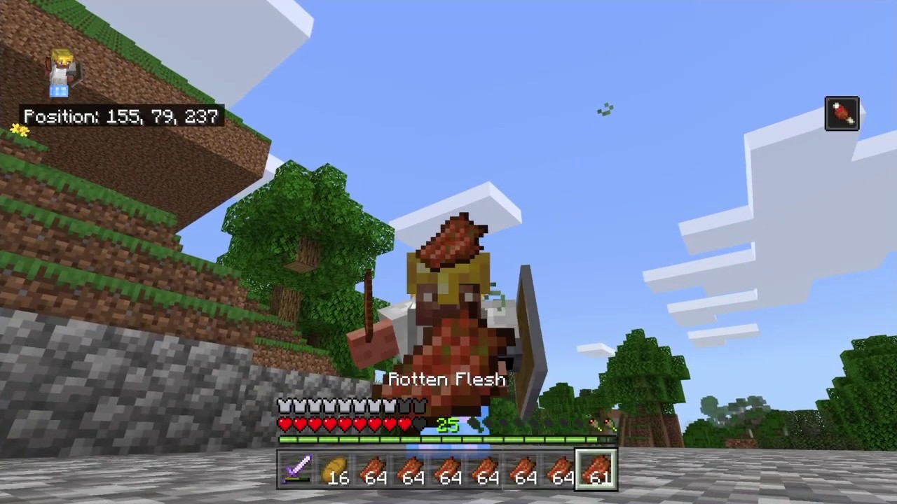 Minecraft Iron Belly PS4 Trophy Guide - YouTube