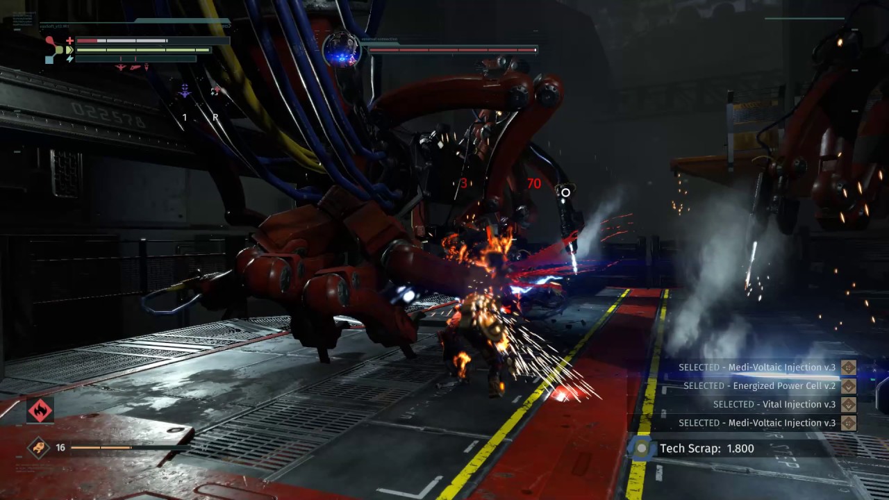 The Surge Giant Robot Boss Fight - YouTube