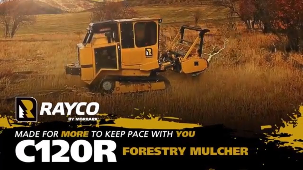 C120R Forestry Mulcher Equipment Features Walk-around - YouTube