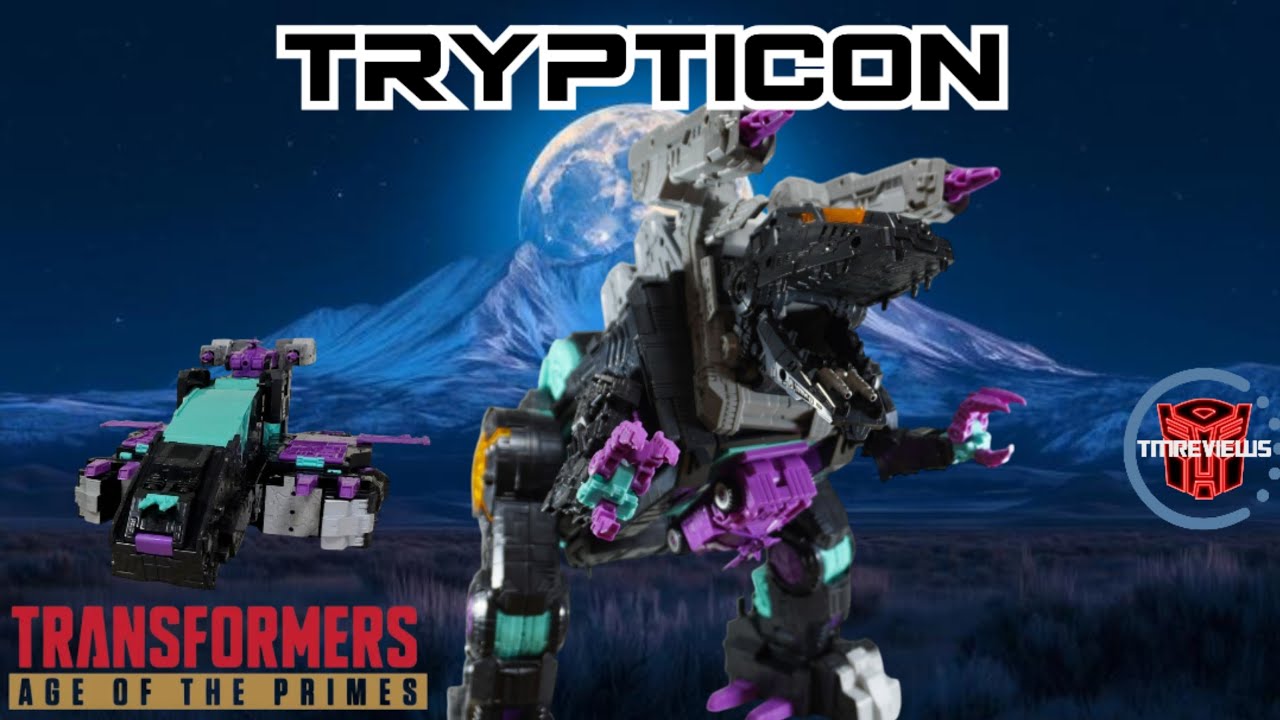 Hasbro Transformers Age of the Primes Trypticon - YouTube