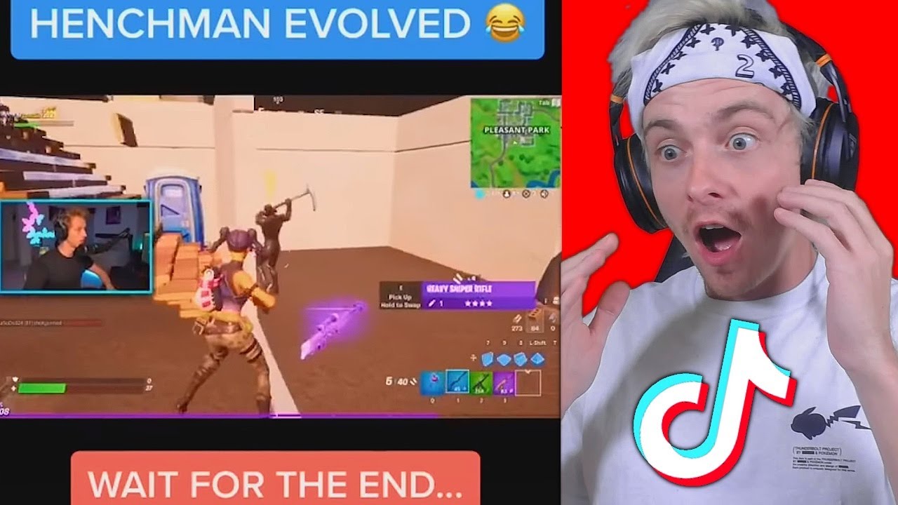 reacting to CRINGE fortnite tik toks... (embarrassing) - YouTube reacting to CRINGE fortnite tik toks... (embarrassing) - YouTube